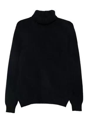 Fedeli Turtleneck Sweater - Blue