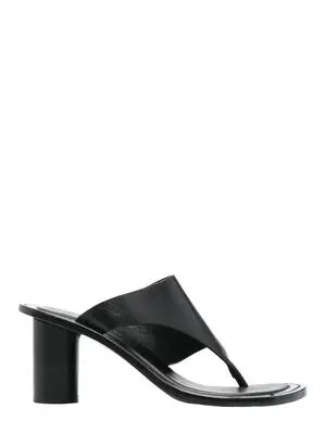 A.emery 70mm Hardie Heeled Sandals - Black