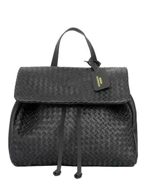STUDIO CHOFAKIAN Woven Backpack - Black