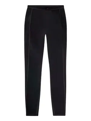 DIESEL Meredith-utlt Seam-detail Leggings - Black