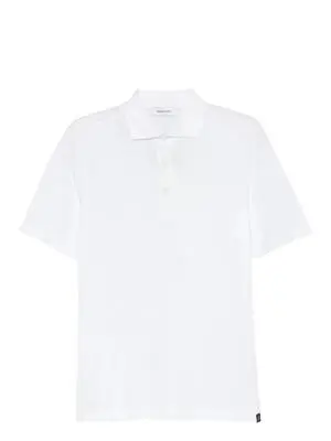 GRAN SASSO Short-sleeve Polo Shirt - White