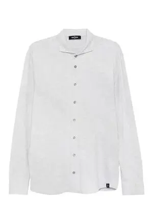 GRAN SASSO Button Long-sleeve Shirt - Grey