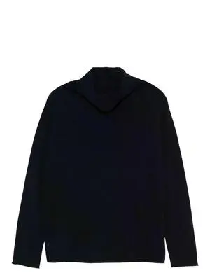 LE TRICOT PERUGIA Turtleneck Sweater - Blue