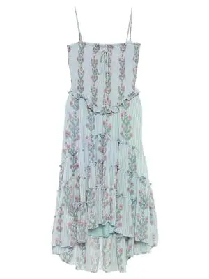 Free People Alejandra Midi Dress - Blue