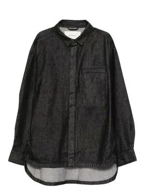 ENTIRE STUDIOS Pocket-chest Shirt - Black
