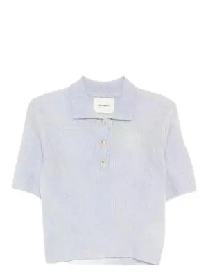 LISA YANG Masy Polo Shirt - Blue