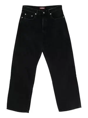 ICON DENIM LA Will Straight Leg Jeans - Black