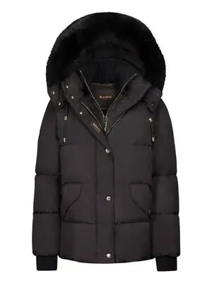 MOORER Attica Puffer Jacket - Black