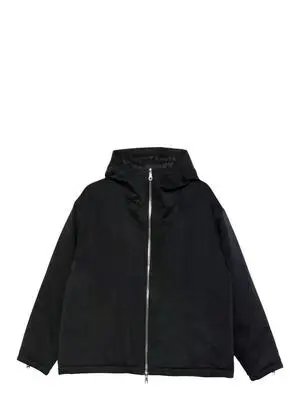COLE BUXTON Hooded Zip Jacket - Black