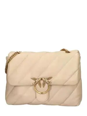 Pinko Love Puff Chain-strap Shoulder Bag - Neutrals