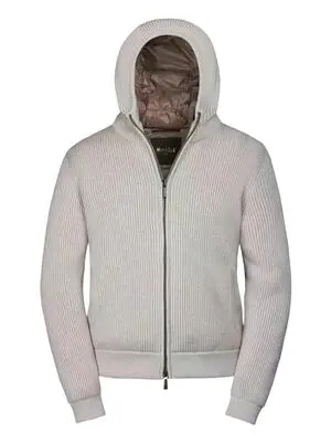 MOORER Misone-cw1 Hooded Jacket - Neutrals