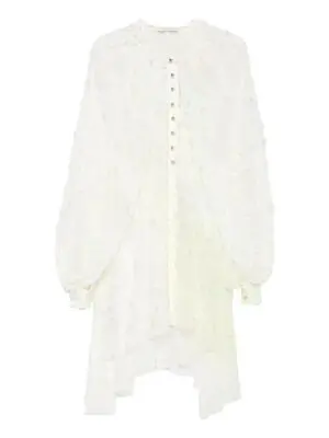 LANVIN Button-fastening Ruffled Blouse - White