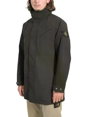 Stone Island Pocket Padded Coat - Black