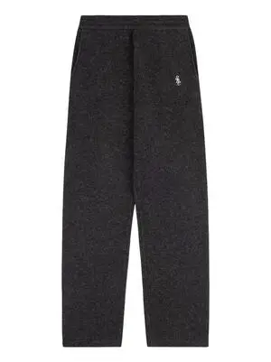 SPORTY & RICH Embroidered Trousers - Grey