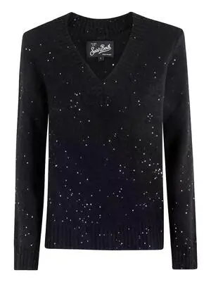 MC2 SAINT BARTH Eleara Sequin-Embellished Sweater