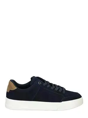 Tommy Hilfiger Panelled Suede Sneakers - Blue