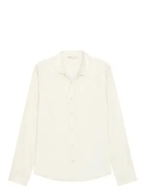 ONIA Onia Lyocell Overshirt In Neutral