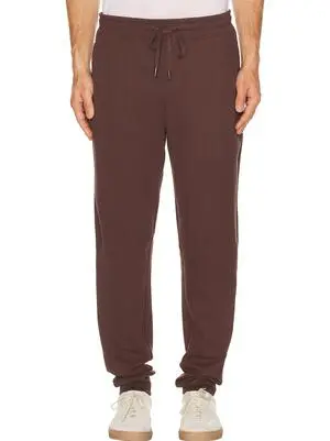 Onia Waffle Jogger In Brown - Java