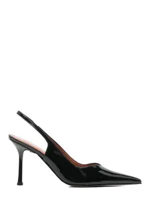 CASTAGNA 85mm Darya Pointed-toe Pumps - Black