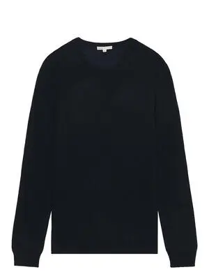 Onia Featherweight Cashmere Sweater - Midnight