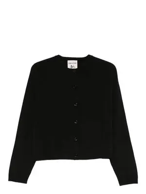 SEMICOUTURE Buttoned Cardigan - Black