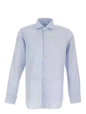 BAGUTTA Button-fastening Shirt - Blue