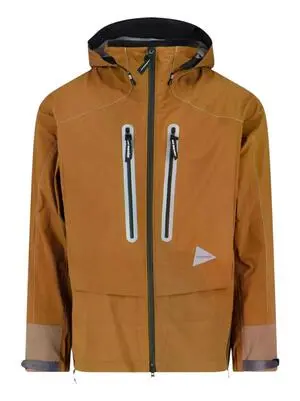 AND WANDER Pertex Shield Jacket - Brown
