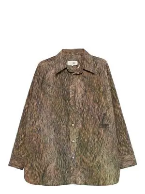 MAISON MARGIELA Long-sleeve Shirt - Brown