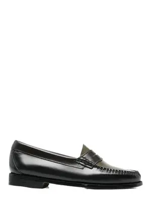 G.H.BASS Weejuns Panelled Loafers - Brown