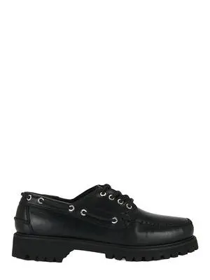 G.H.BASS Ranger Camp Mocassin Dress Shoe - Black