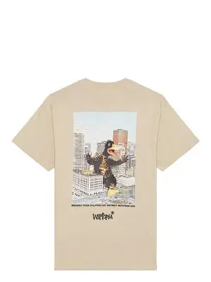Carhartt Work In Progress Short Sleeve Wiptopia T-shirt In Beige - Wall