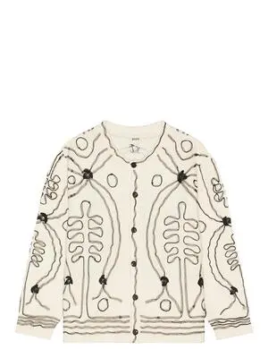 BODE Winter Garden Cardigan - Cream