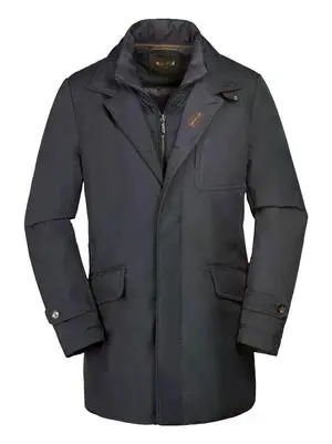 MOORER Ideon Coat - Blue