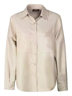 MOORER Zama Patch-pocket Shirt - Neutrals