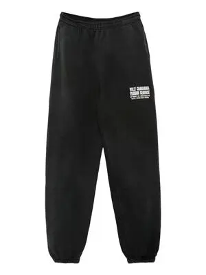 WILLY CHAVARRIA Fashion Services Track Pants - Black
