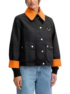 Barbour Spey Logo-embroidered Jacket - Black