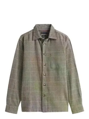 Tommy Hilfiger Plaid Pocket Shirt - Brown
