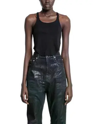 Rick Owens Hollywood Basic Tank Top - Black