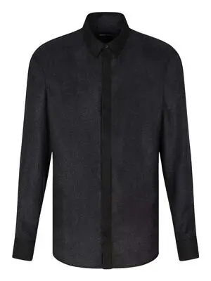 Giorgio Armani Silk Shirt - Black