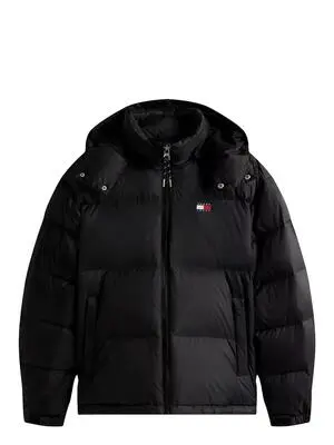 Tommy Hilfiger Hooded Puffer Jacket - Black