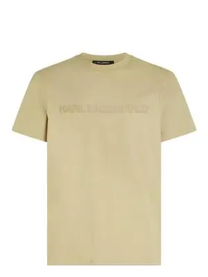 Karl Lagerfeld Logo T-shirt - Neutrals