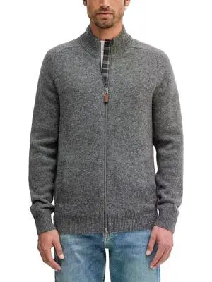 Barbour Zip-fastening Cardigan - Grey