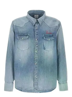 Visvim Pocket Denim Shirt - Blue