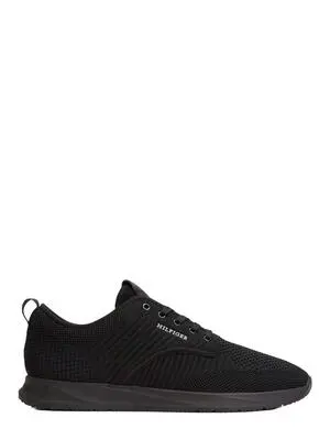 Tommy Hilfiger Logo Trainers - Black