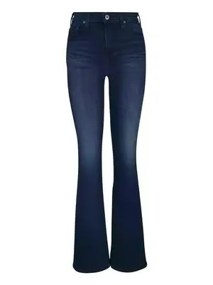 Ag Farrah Button-fastening Jeans - Blue