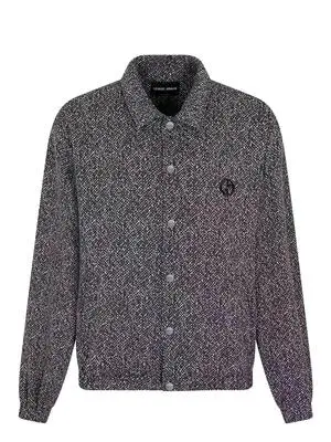 Giorgio Armani Single-breasted Coat - Grey