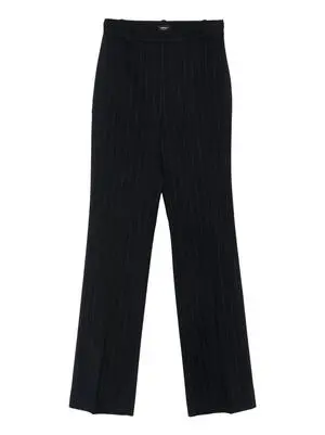 Pinko Pinstripe Pattern Trousers - Blue