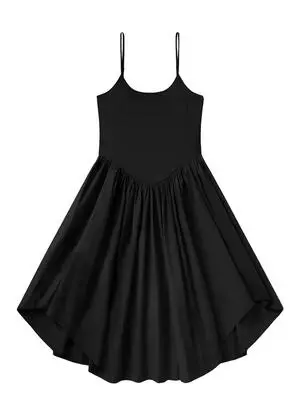 Citizens Of Humanity Ari Spaghetti-strap Midi Dress - Black
