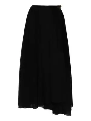 Philosophy Di Lorenzo Serafini Belted Midi Skirt - Black