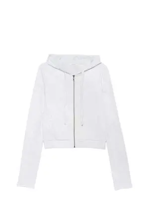 ENTIRE STUDIOS Hooded Zip-fastening Sweatshirt - Grey
